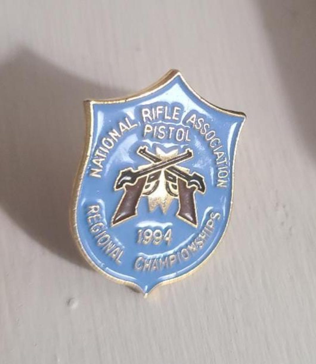 NRA Pistol Championships Vintage 1994 Lapel Pin - National Rifle ...