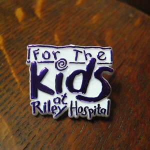 Riley Hospital Kids Vintage Lapel Pin - Etsy