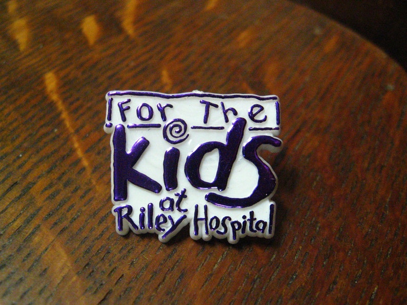 Riley Hospital Kids Vintage Lapel Pin - Etsy