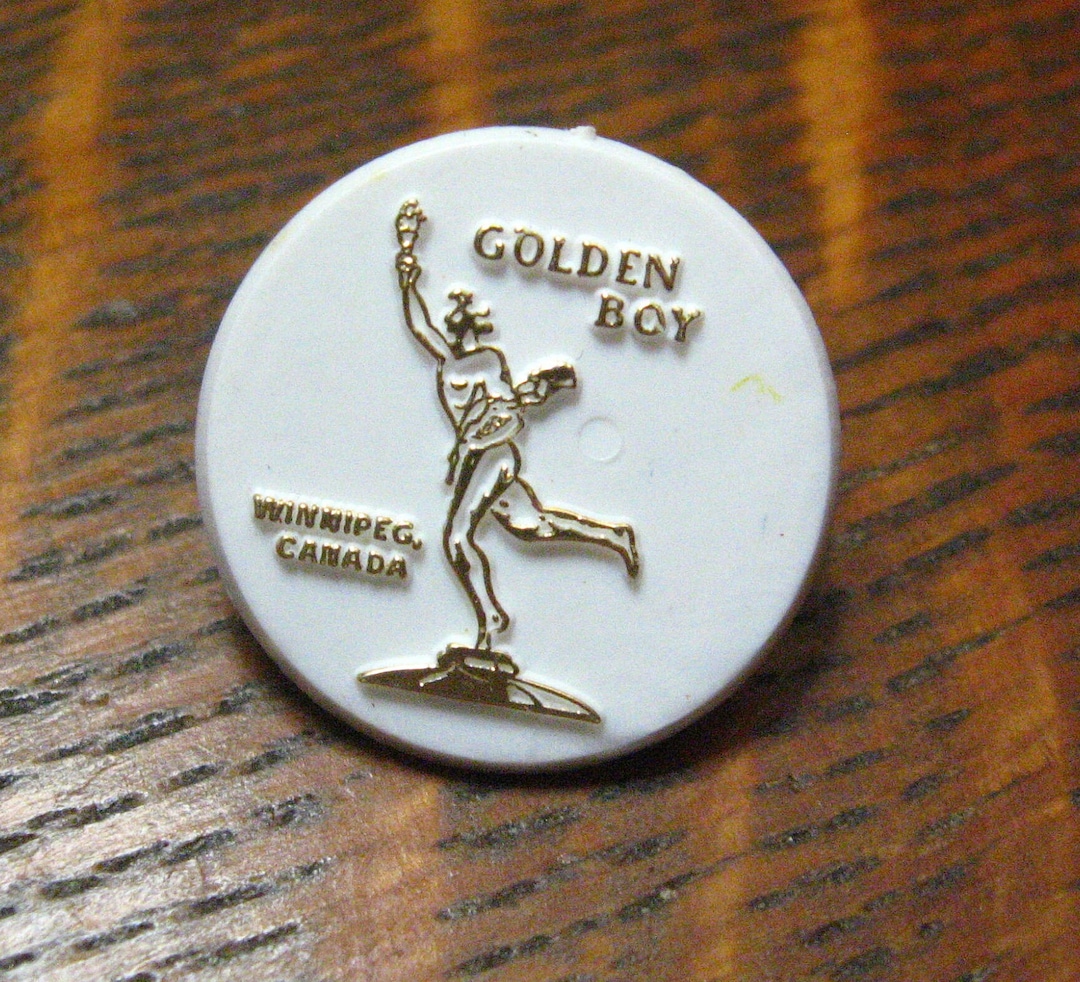 Golden Boy Statue Winnipeg Lapel Pin - Etsy