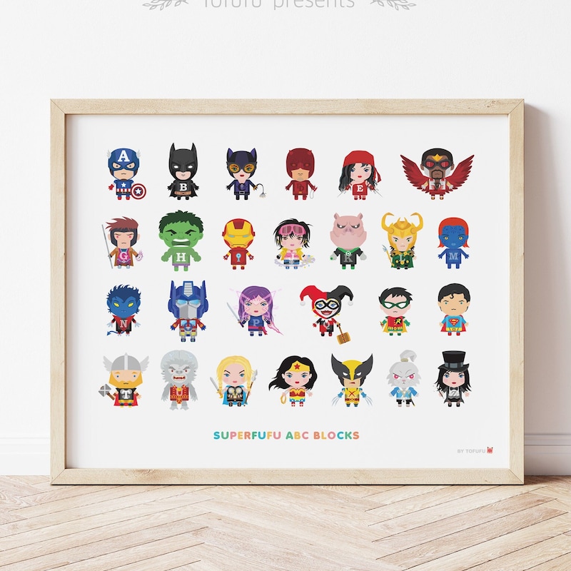 Superhero Nursery - Etsy