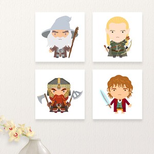 Lord of the Rings | Legolas, Elf - Alphabet Art, Kids Gift, LOTR ...