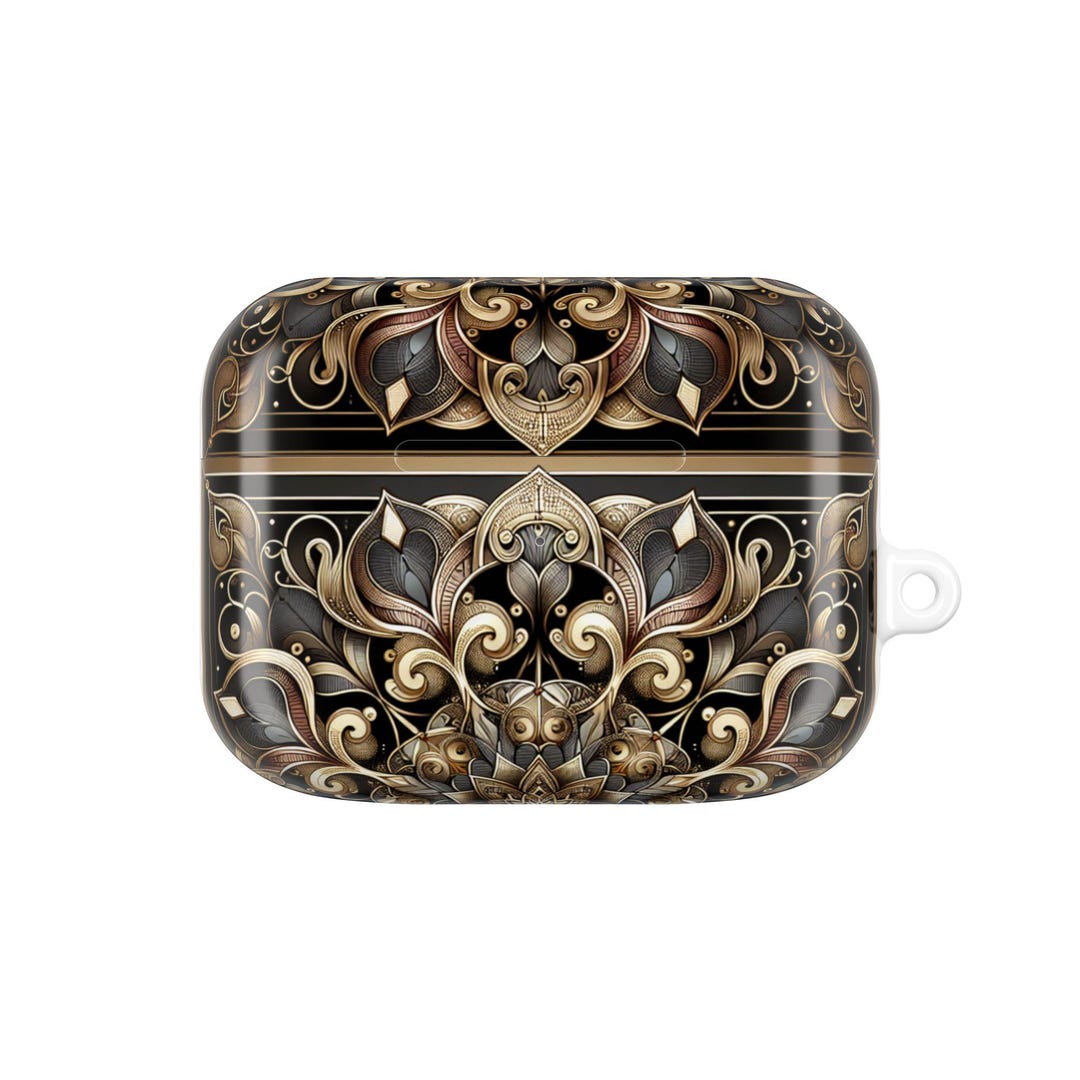 AirPod Cases, Filigree Golden Tones Regal Aesthetic, Luxury Airpods ...