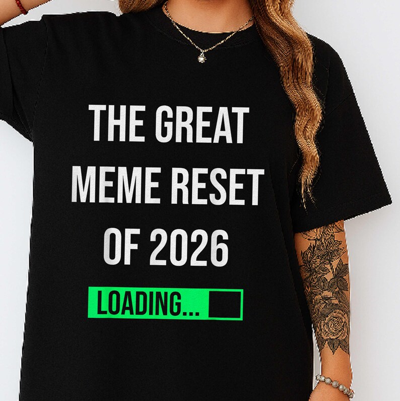 The Great Meme Reset of 2026 PNG, Funny New Year Loading Bar ...