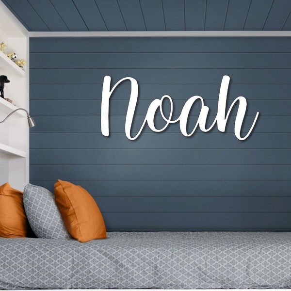 Metal Name Sign for Nursery - Etsy