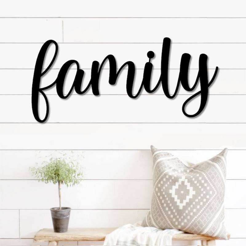 Family Word Art - Etsy