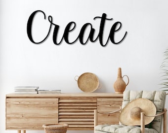 Metal Script Sign - Etsy