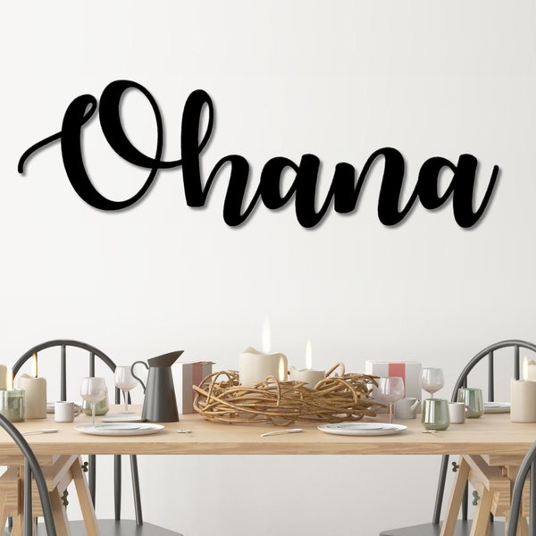 Ohana Sign - Etsy