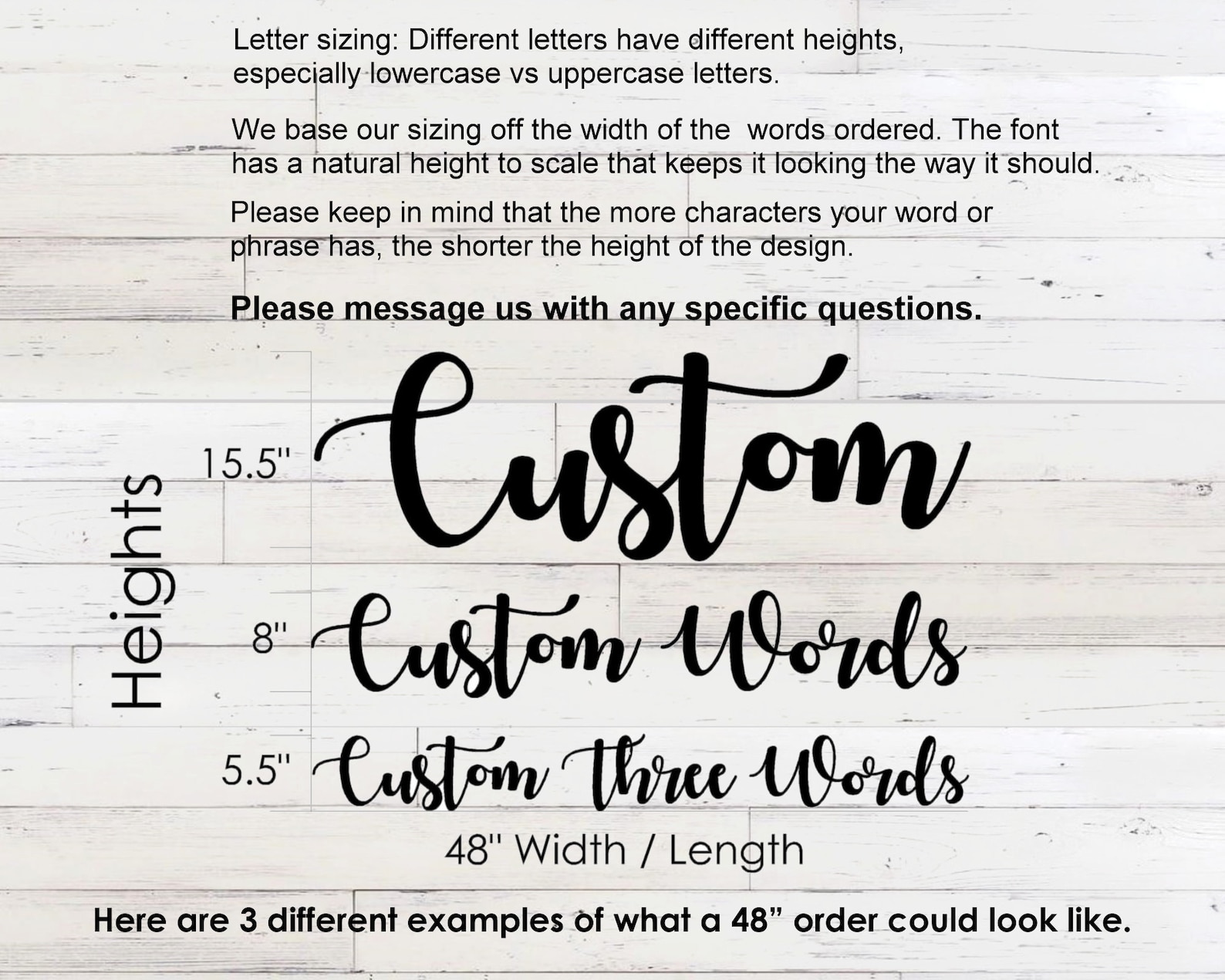 Custom Script Metal Word Sign Kembara Script Personalized - Etsy