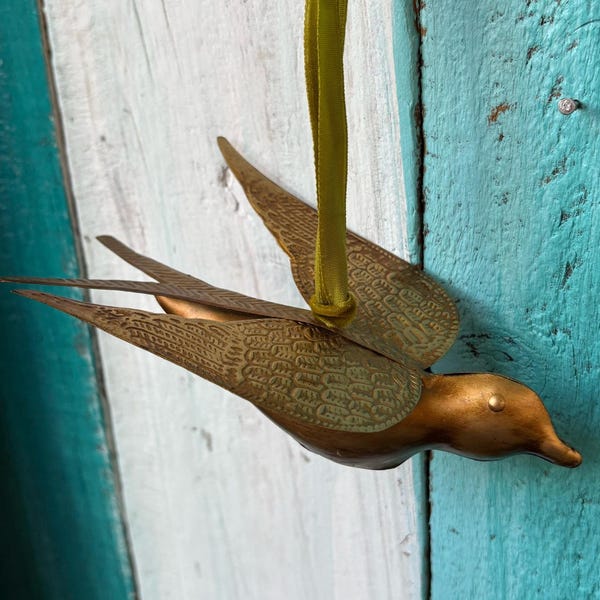 Tin Bird - Etsy