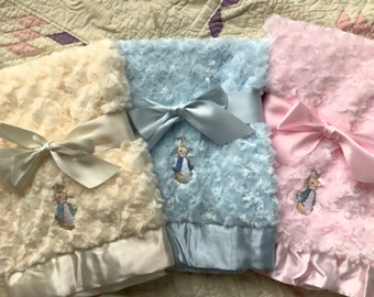 Peter Rabbit Baby Blanket - Etsy