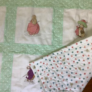 Peter Rabbit Baby Quilt - Etsy