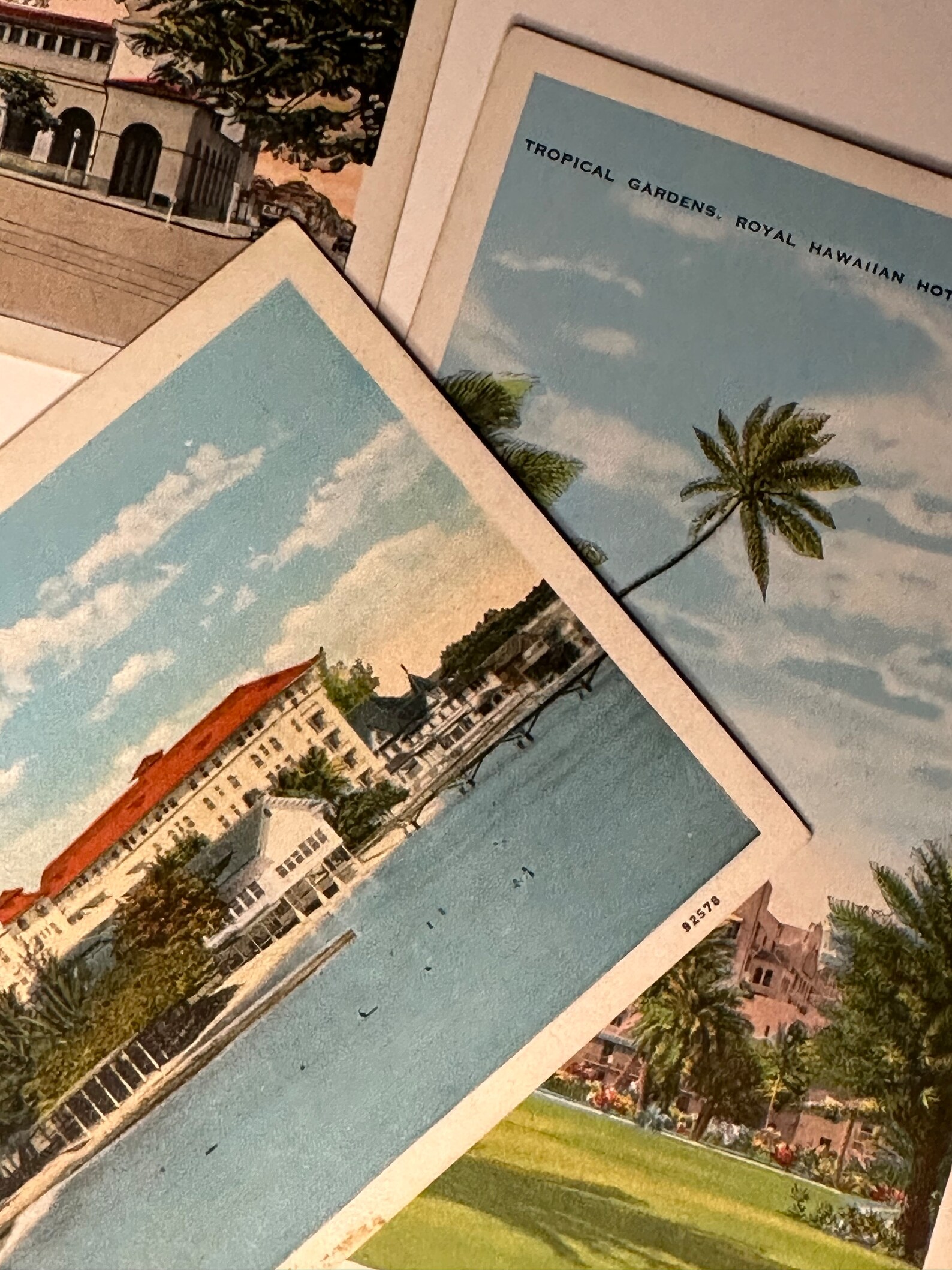 Honolulu, Hawaii. Vintage Postcards. Set of 3. 1920/30s. - Etsy
