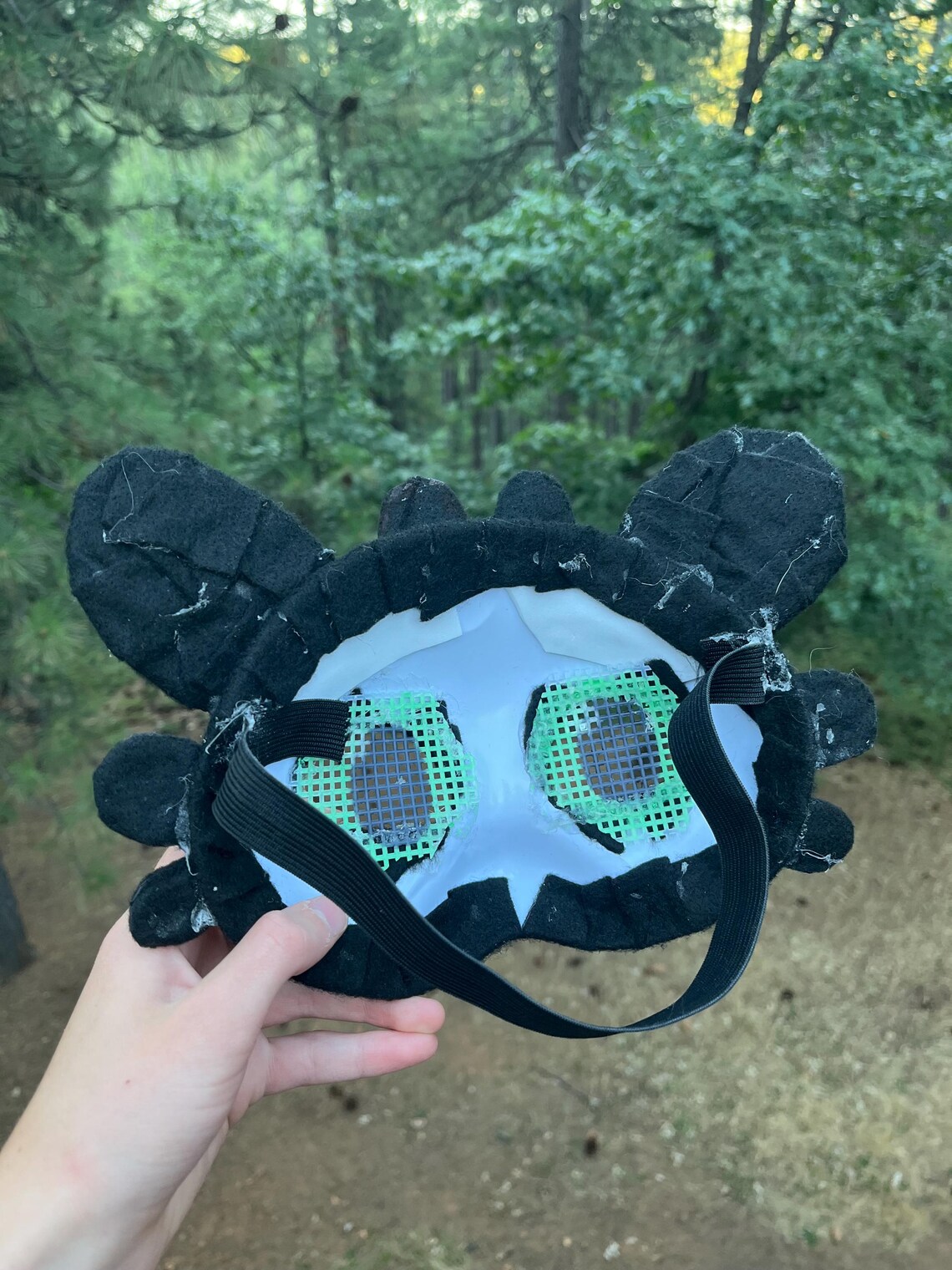 Toothless How to Train Your Dragon Mask - Therian/furry/quadrobist Mask ...
