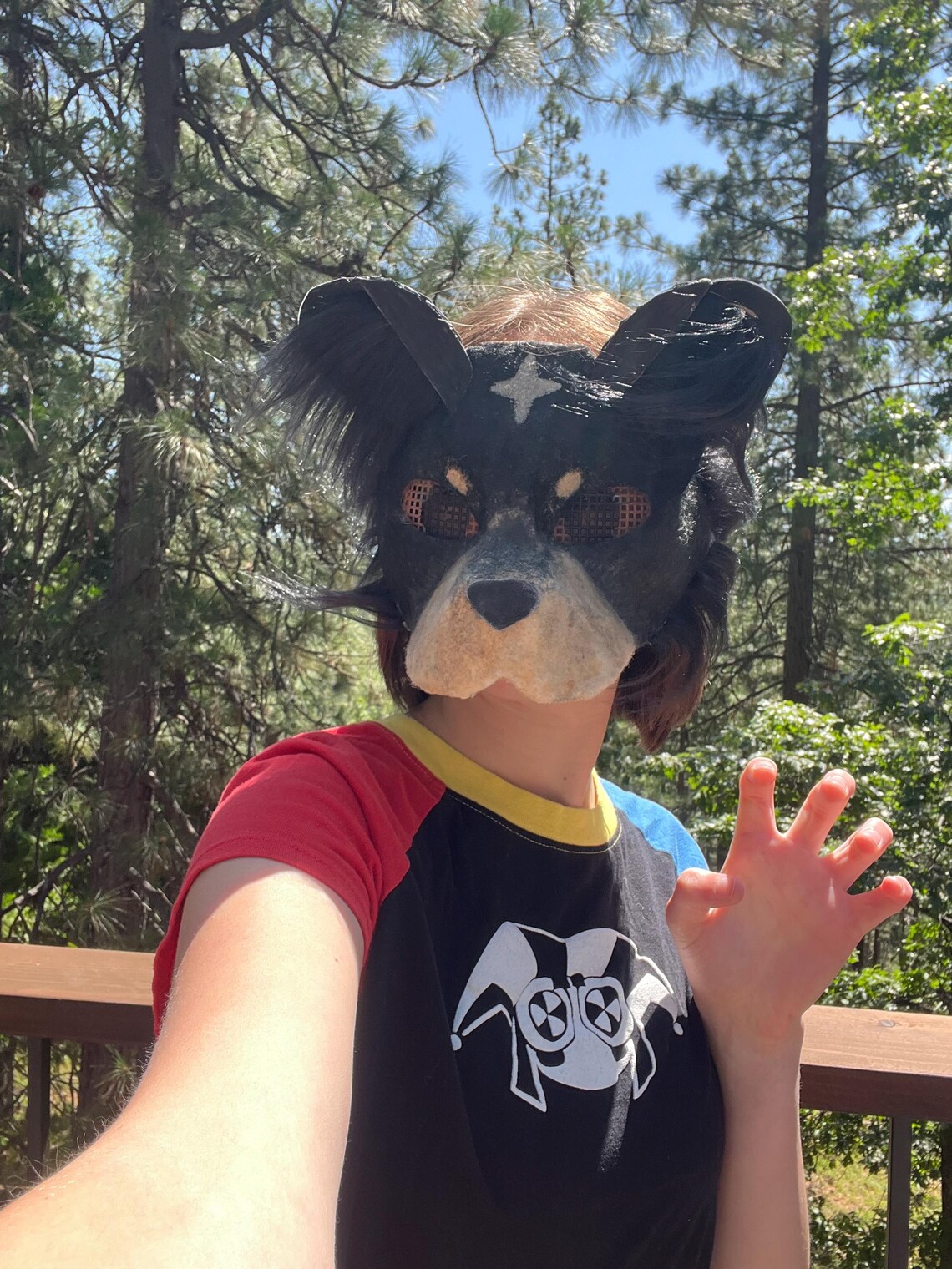 Black Bear Mask - Furry/therian/quadrobist Mask :D - Etsy