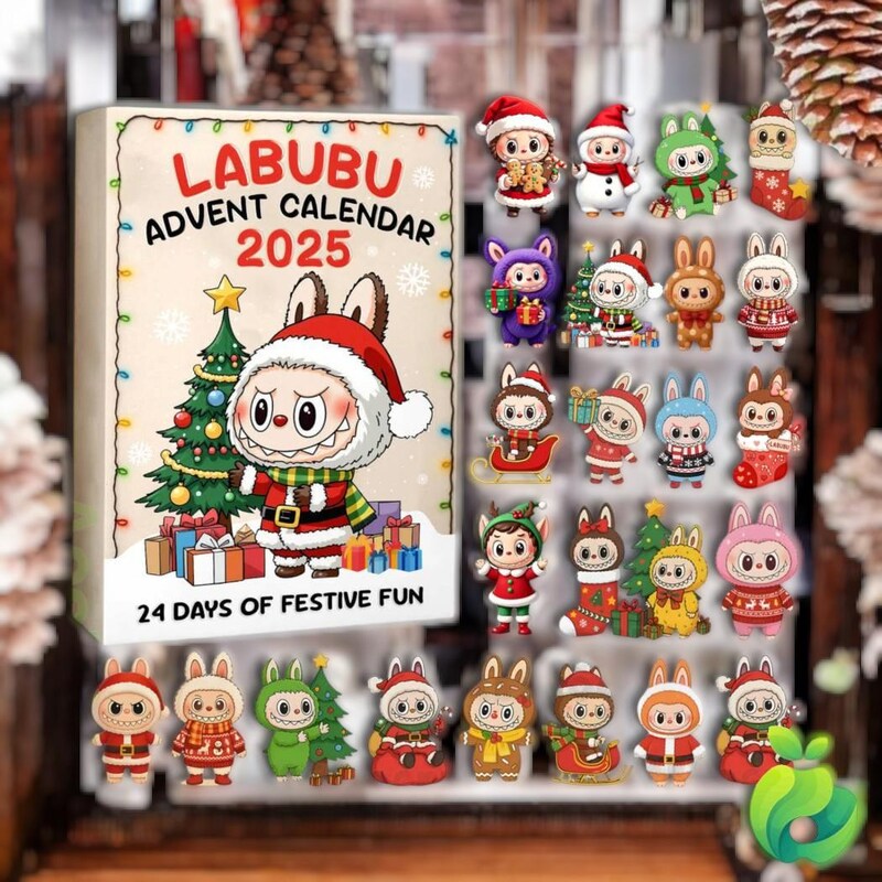 Labubu Outfits Advent Calendar - Etsy New Zealand