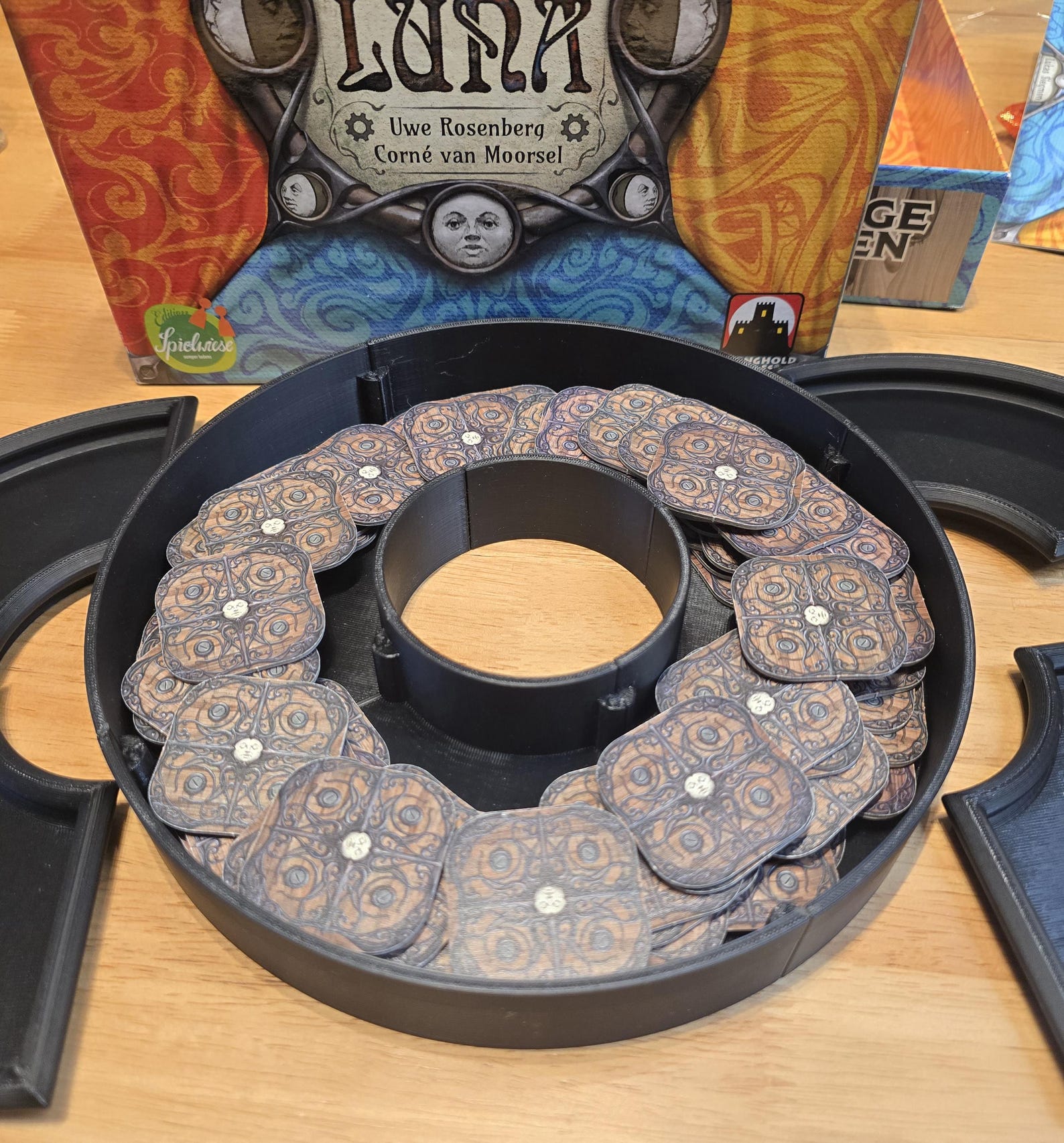 Nova Luna Board Game Insert With Moon - Etsy