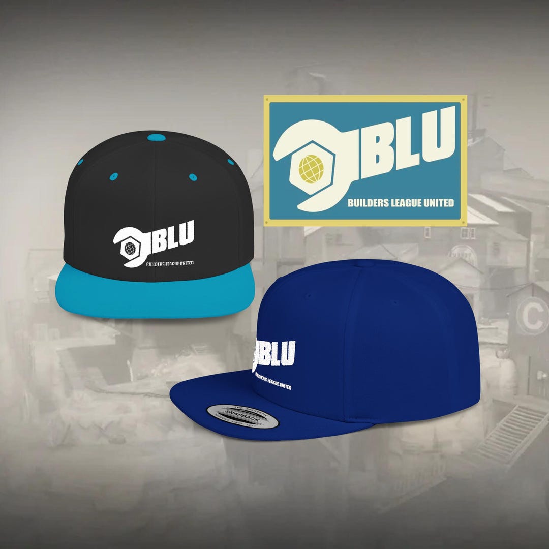 BLU Teamfortress 2 Hat - Etsy