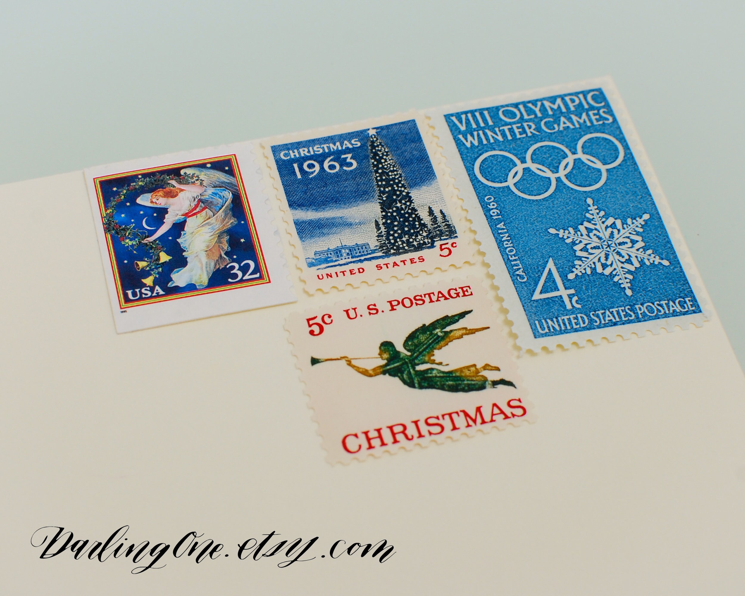 Set of 10 or 20 Olympic Winter Games Snowflake 4c Unused USPS Vintage ...