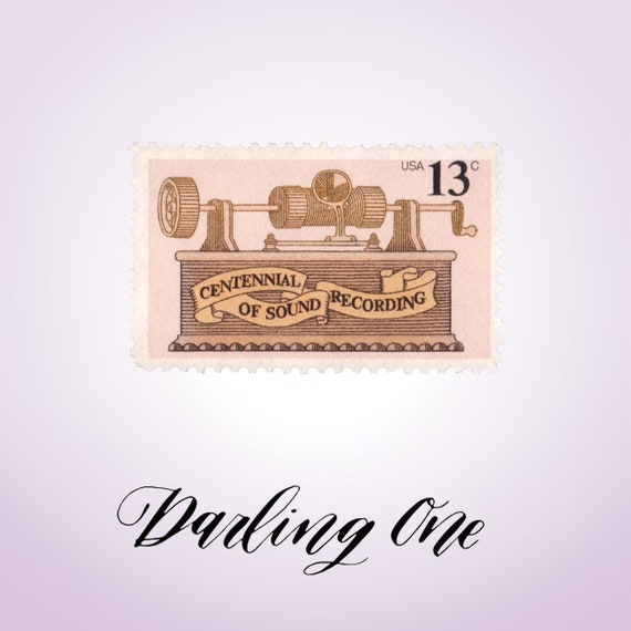 Set of 10 or 20 Pink Centennial of Sound Recording 13c Unused | Etsy