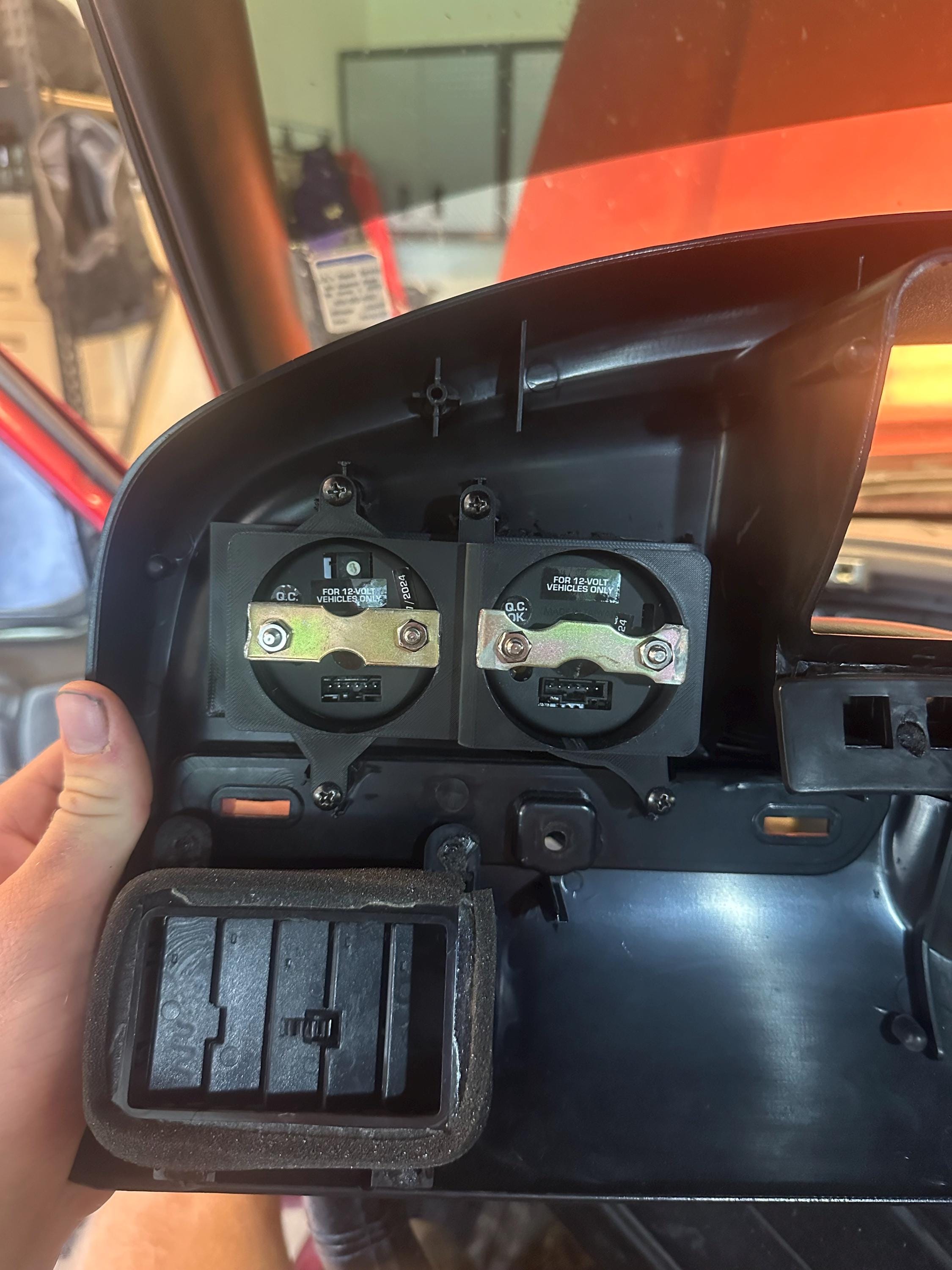 OBS F-series/bronco Dash Bezel Gauge Mount - Etsy