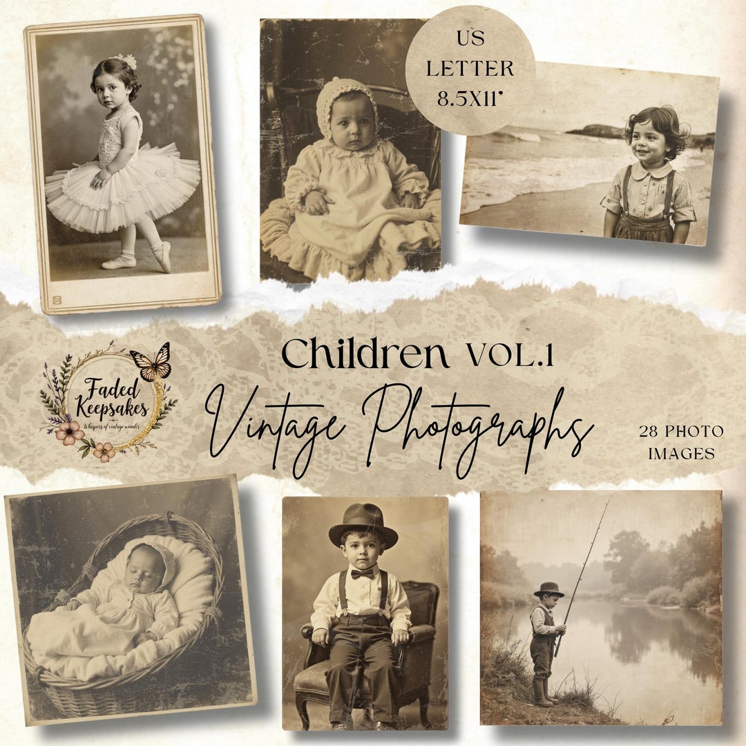 Vintage Photographs: Children | Antique Child Portraits 1900s ...