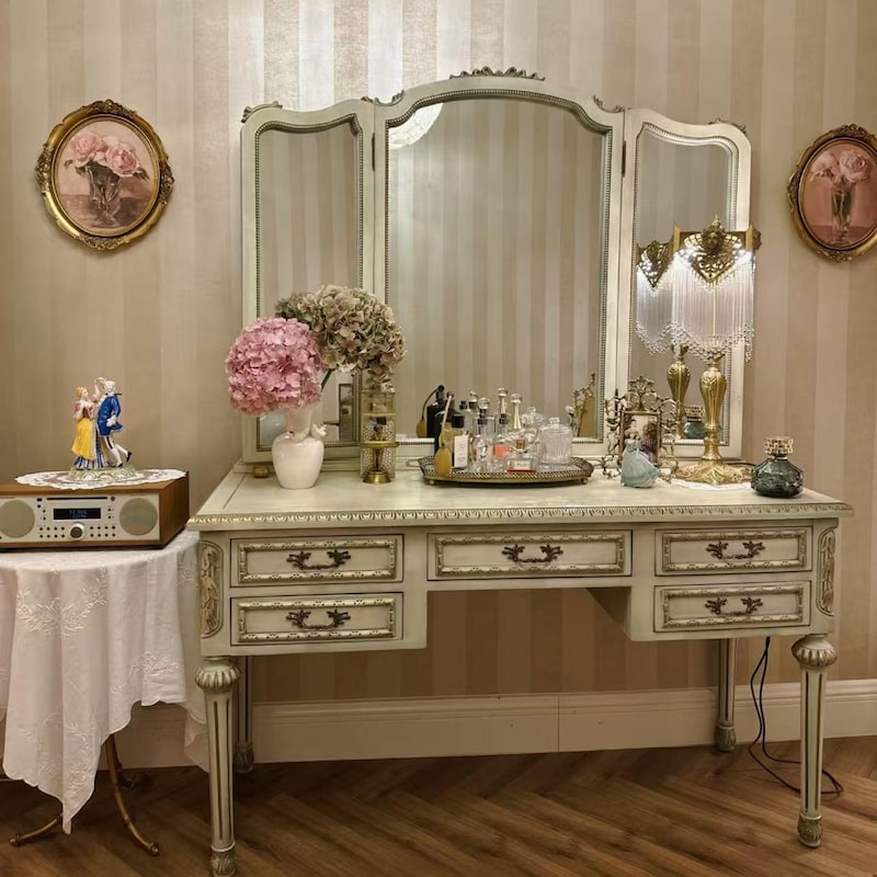 Makeup Table Antique - Etsy