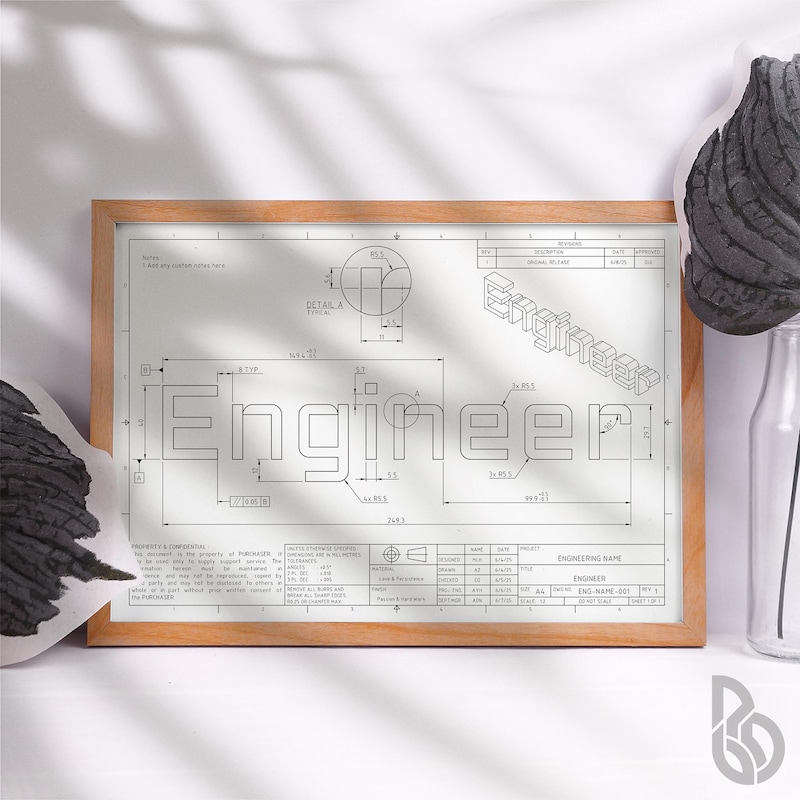 Engineering Wall Art - Etsy