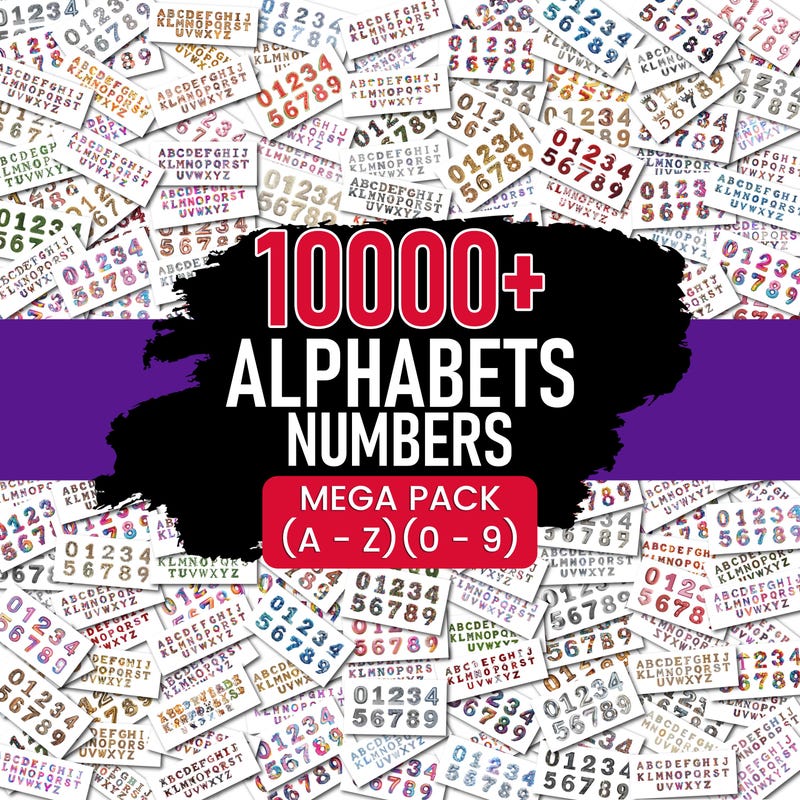 Mega Letter Bundle - Etsy