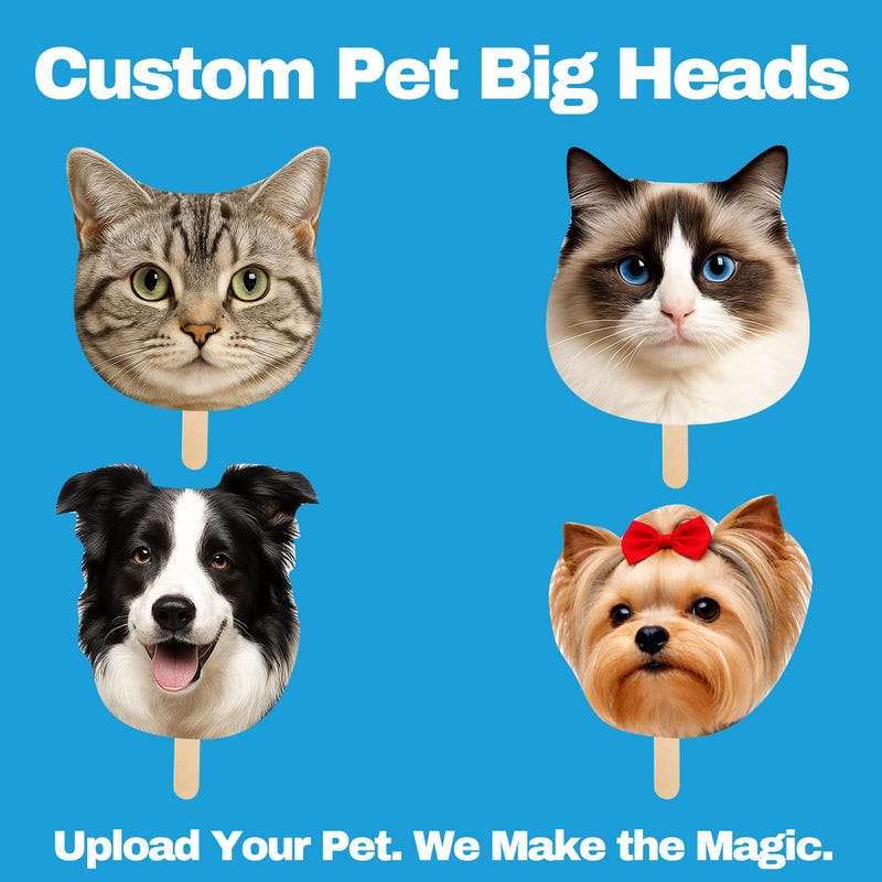 Dog Big Head Props - Etsy