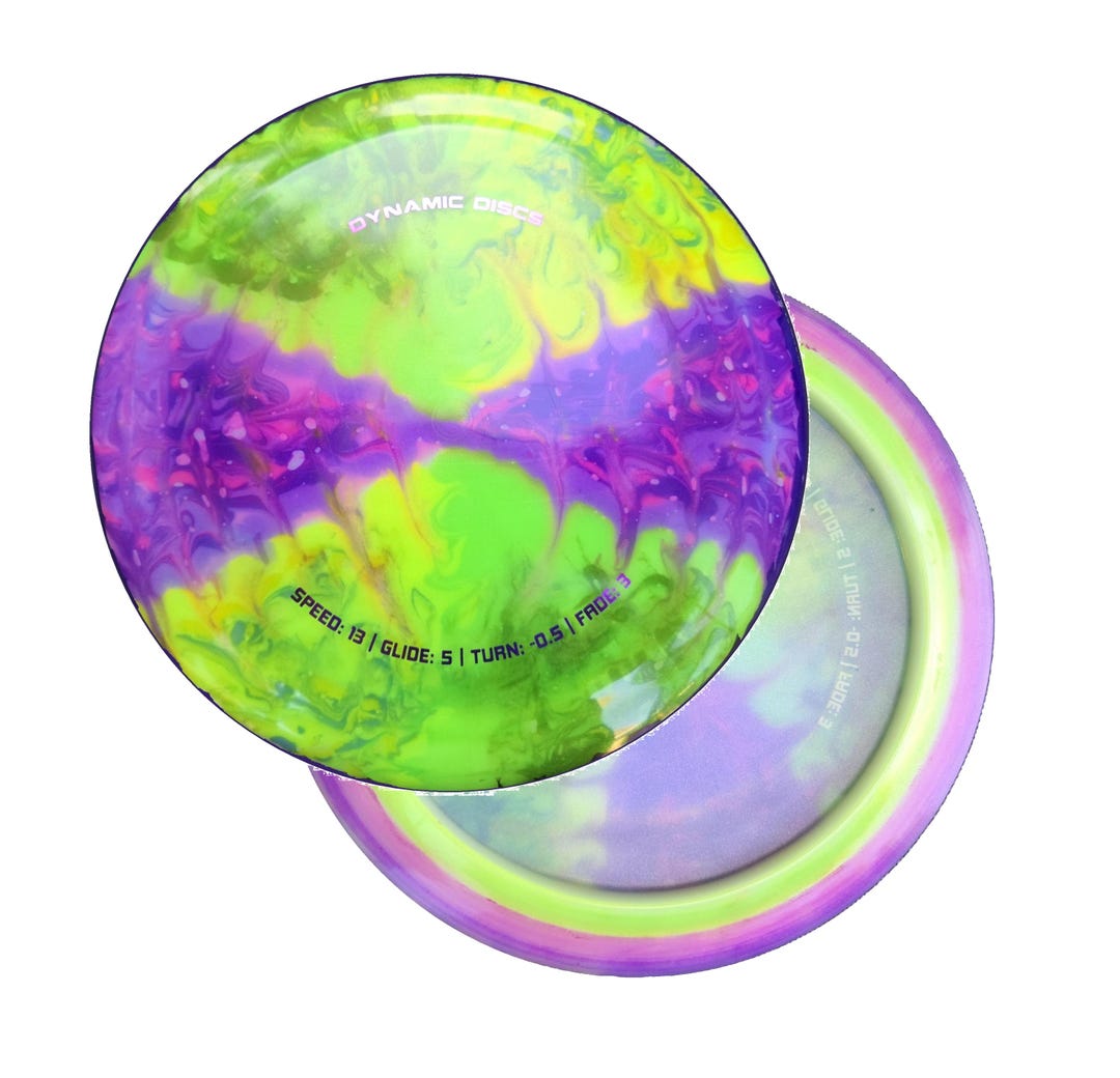 Dynamic Discs Raider- Custom Dyed Disc Golf Distance Driver, 169g ...