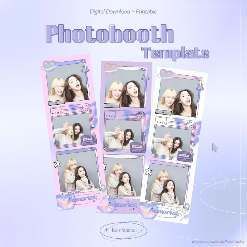 Y2k Photo Strip - Etsy