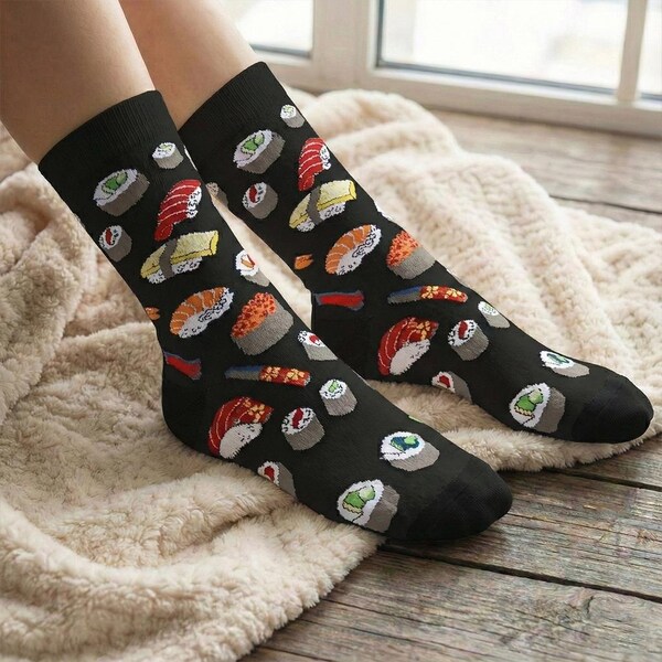 Funny Mid Calf Socks - Etsy