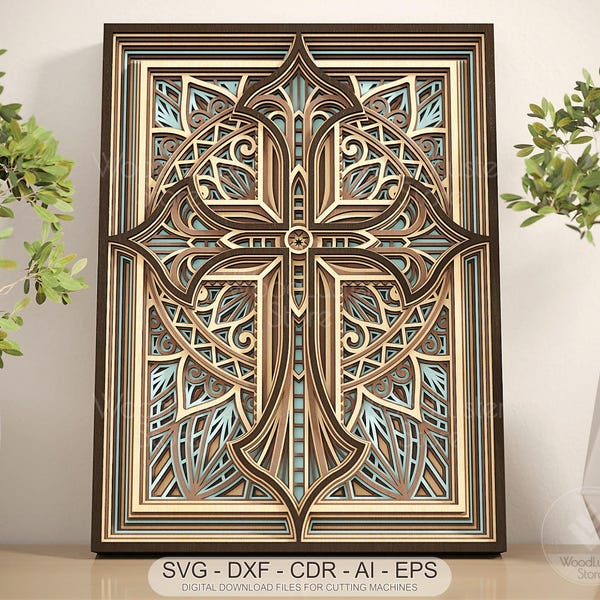 Laser Cut Cross - Etsy