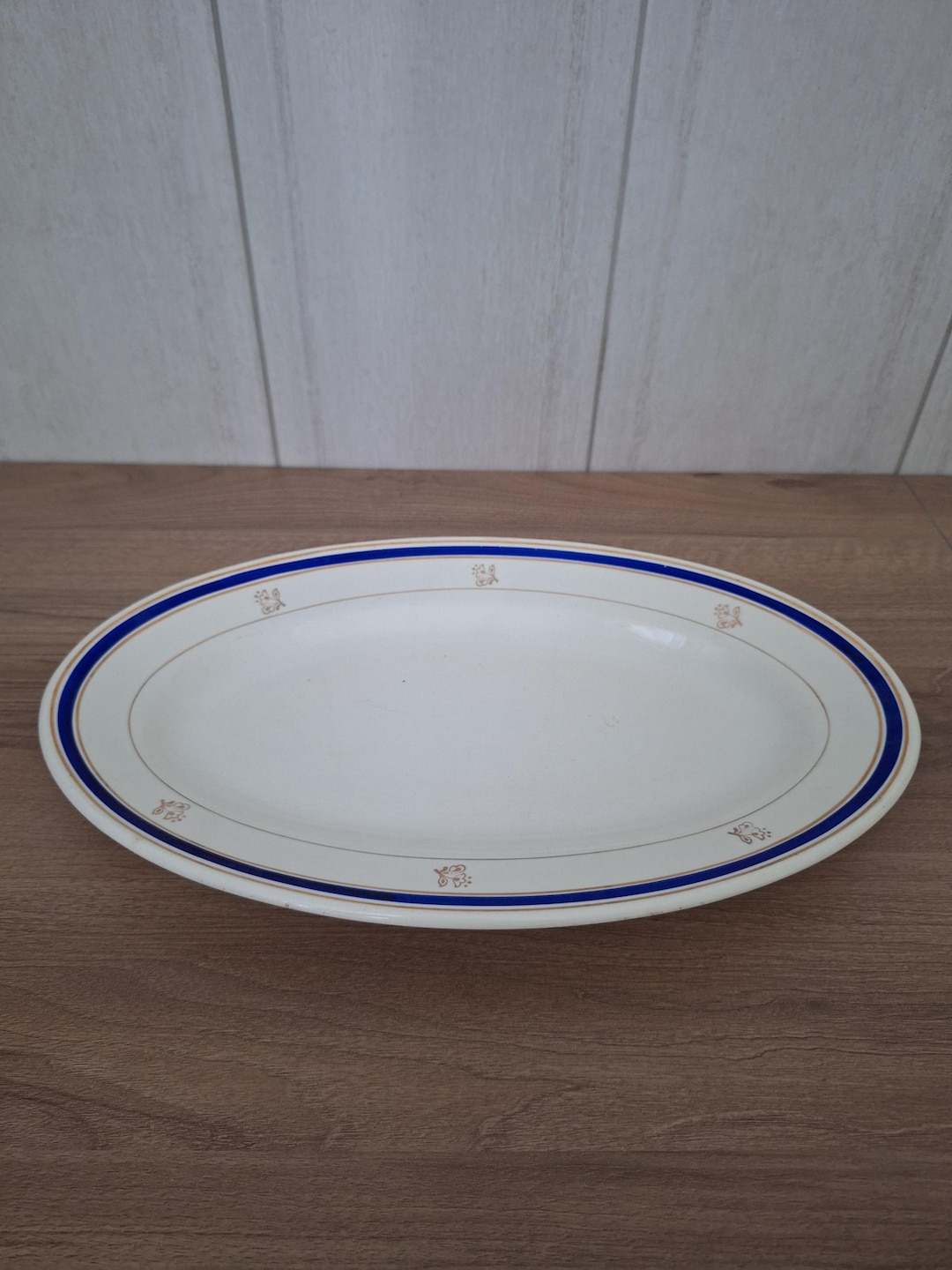 Vintage Ussr/soviet Oval Dish - Etsy