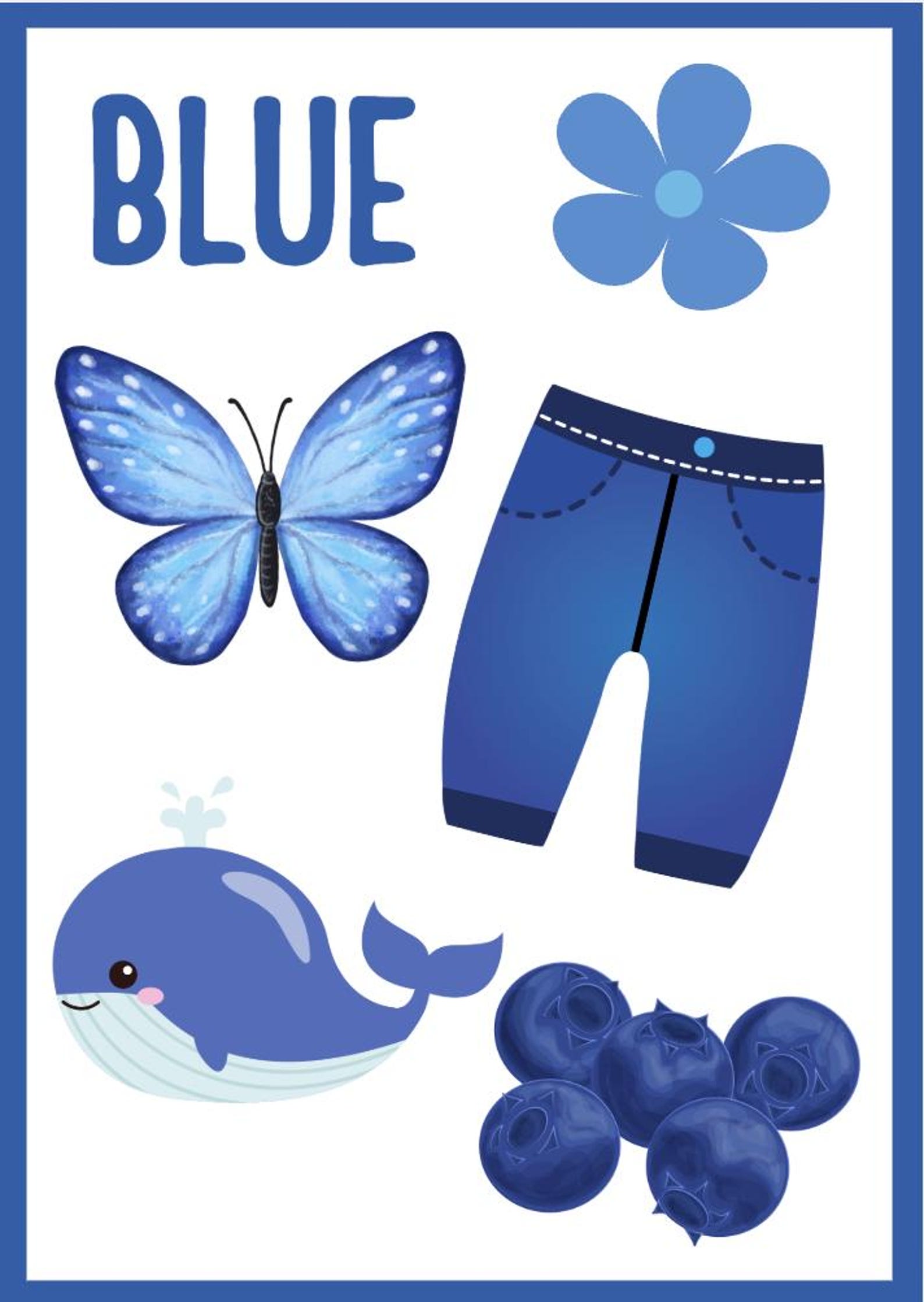 Classroom Colors Posters - Etsy