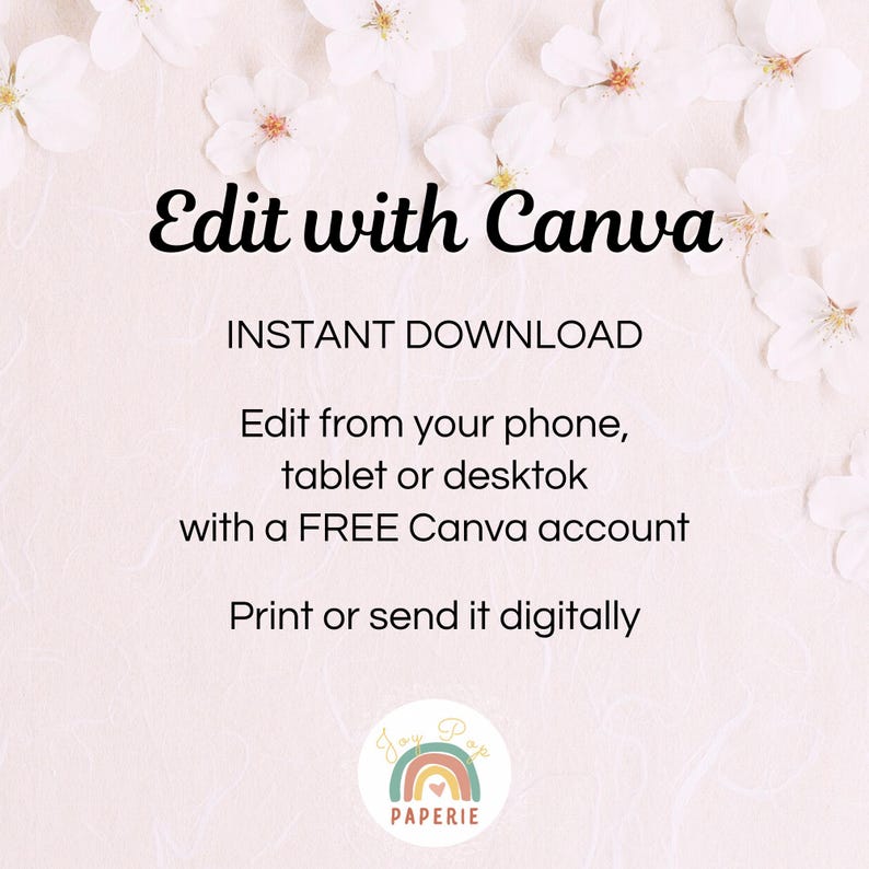 Gabby's Dollhouse Birthday Invitation: Editable Pandy Party Template ...