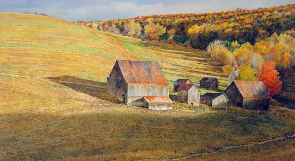 Red Maple by David Armstrong - Etsy