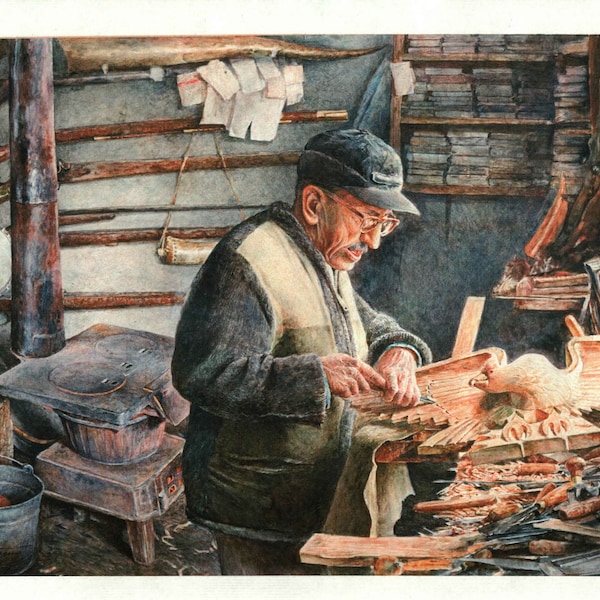 Woodcarver - Etsy