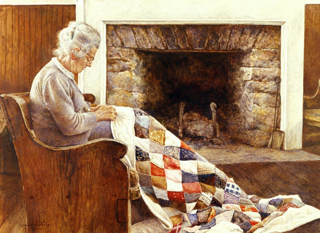 The Quilter by David Armstrong - Etsy
