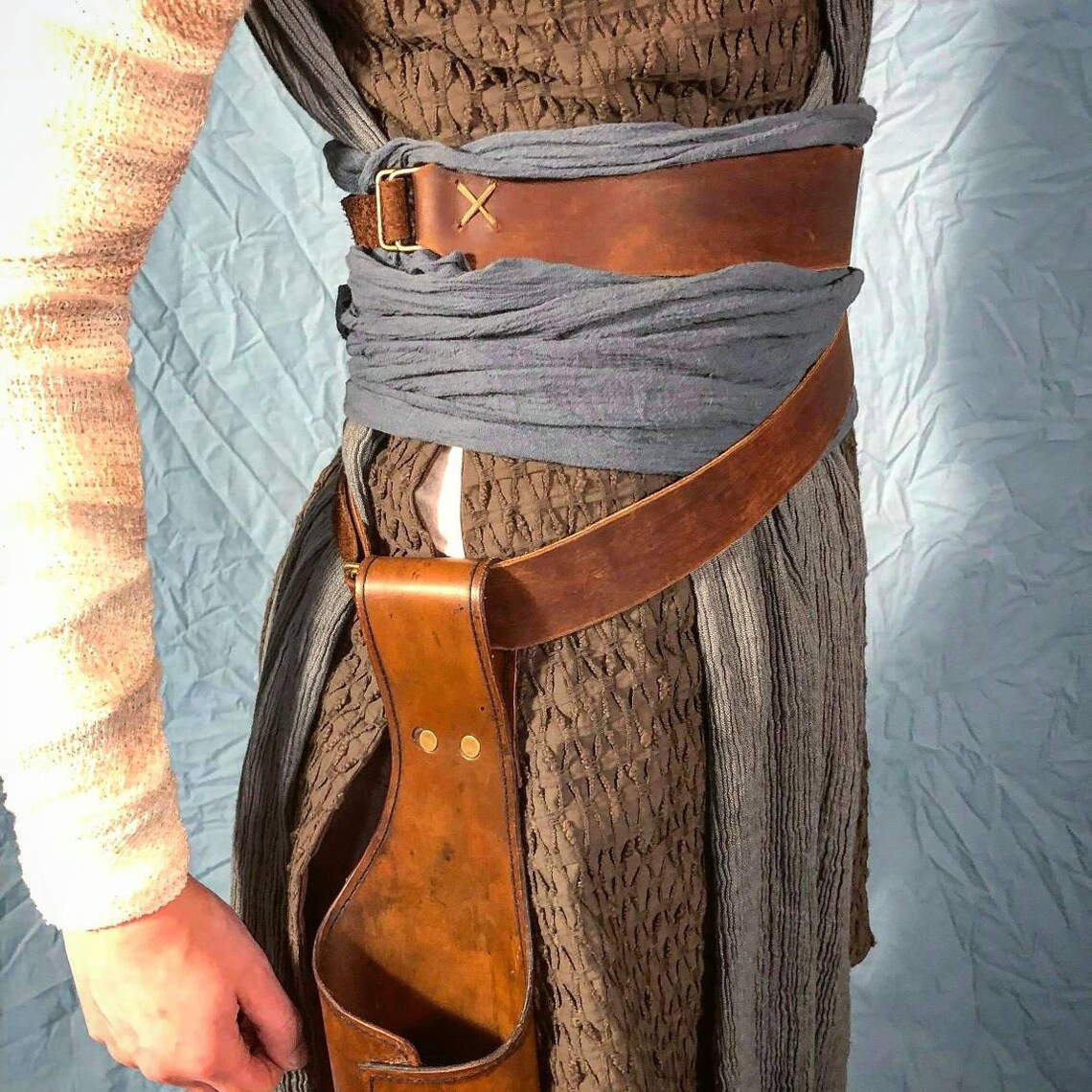 Rey Belt Hero/tlj Version CUSTOM Leather Made to Order | Etsy