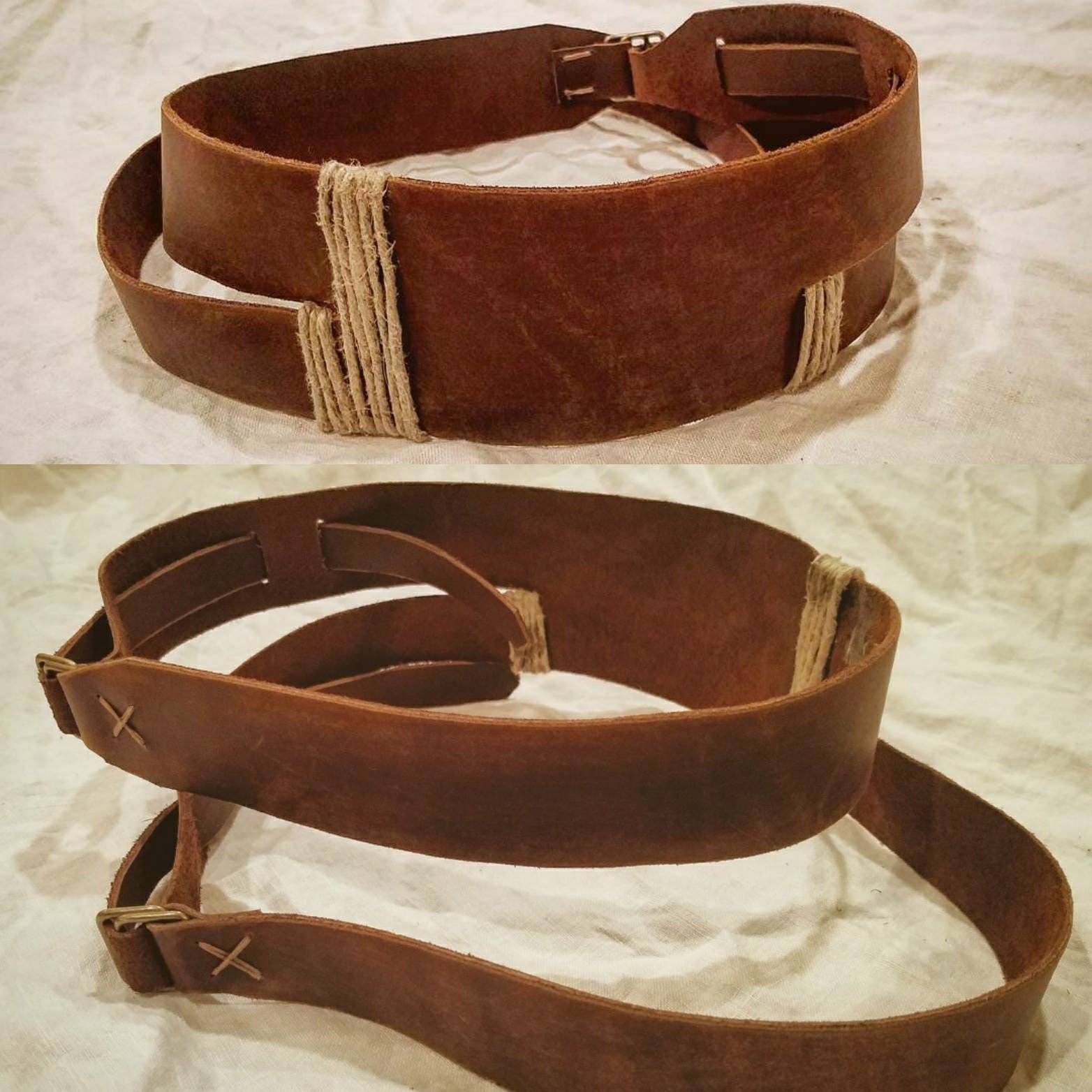 Rey Belt Hero/tlj Version CUSTOM Leather Made to Order | Etsy