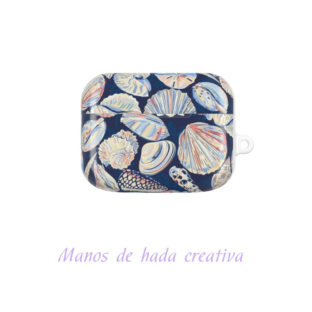 Seashell AirPod Case, Coastal Beach Style, Nautical Gift, Water ...