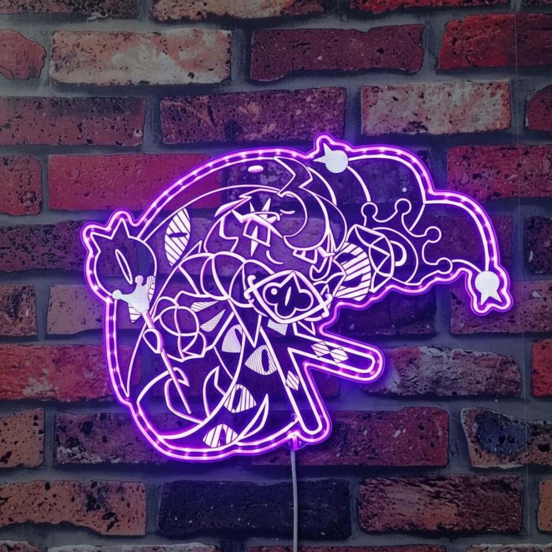 Shadow Milk Cookie LED Sign Wall Light Decor, Kingdom Run Neon Like ...