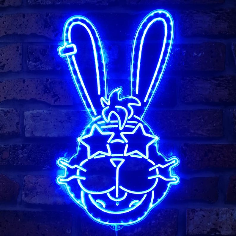 Five Nights at Freddy's Bonnie LED Sign Wall Light Decor, Five Nights ...