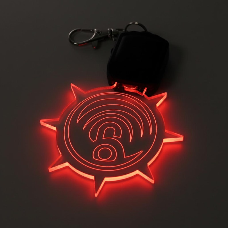 Cleaners Symbol Gachiakuta LED Keychain – Acrylic LED Charm With ...