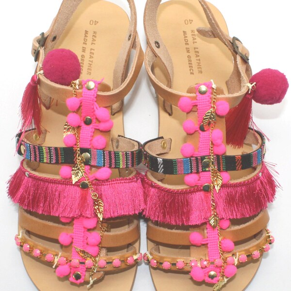 Fuschia Pink Shoes - Etsy UK