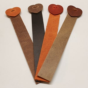 Custom Leather Bookmark Personalized Leather Bookmark - Etsy