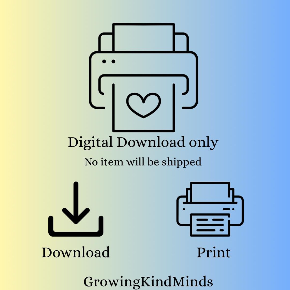 Printable Affirmation Bookmarks for Kids – Digital Download, Positive ...
