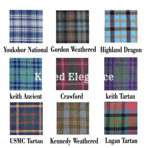 Wool Blend Tartan Maxi Skirt: Scottish Highland Plaid - Etsy